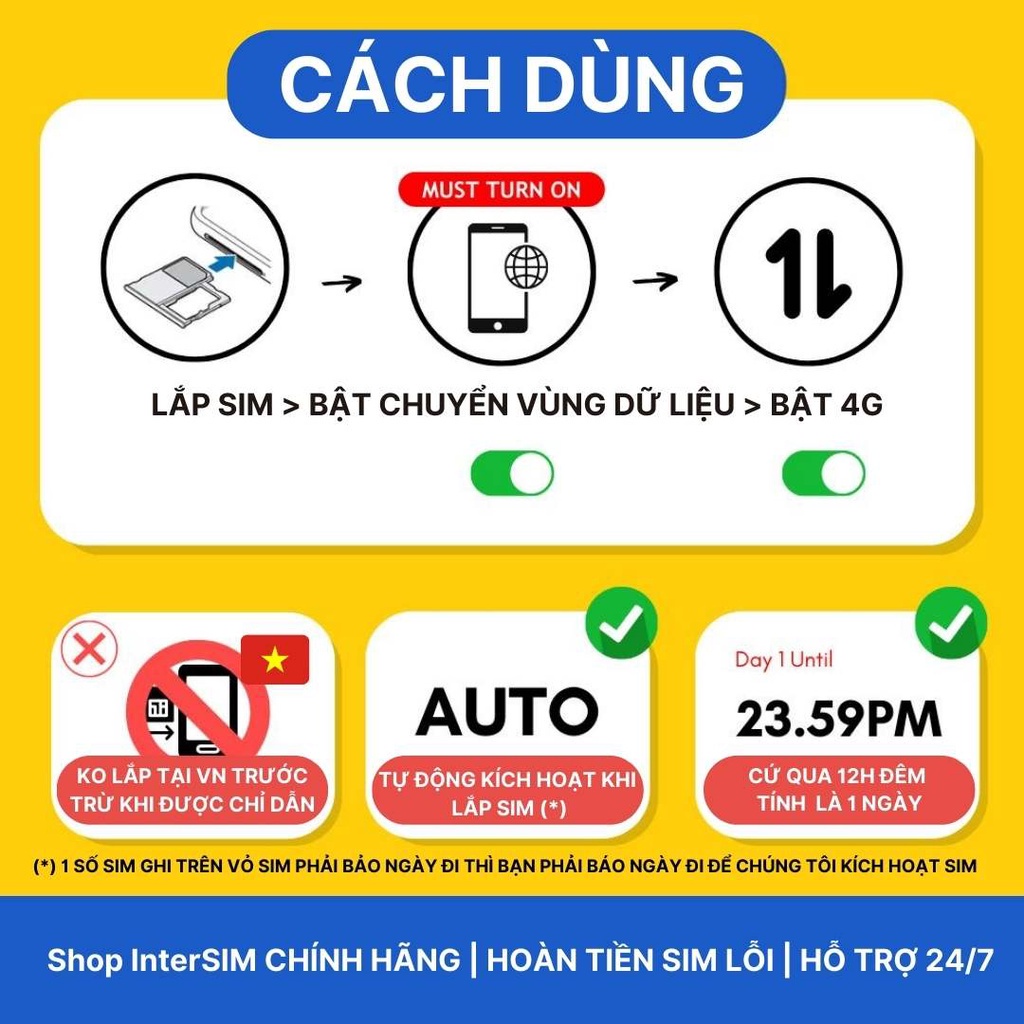 【Sim du lịch Thái Lan】【Nhà mạng Dtac Truemove AIS】【Internet tốc độ cao ...