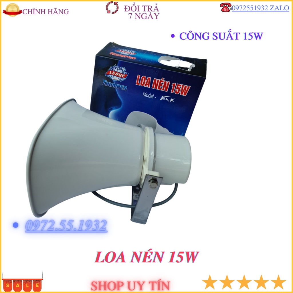 Loa bẫy chim loa nén 15w Thumper vành bầu dục - Loa phóng thanh-Linh kien33 | Shopee Việt Nam