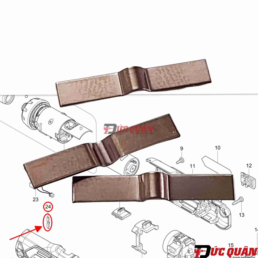 Lò xo lá máy bắn vít Makita DF012 | Shopee Việt Nam