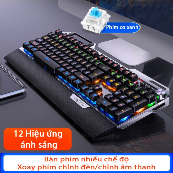 Mechanical Gaming computer keyboard RGB LED wired gaming [K100 ...