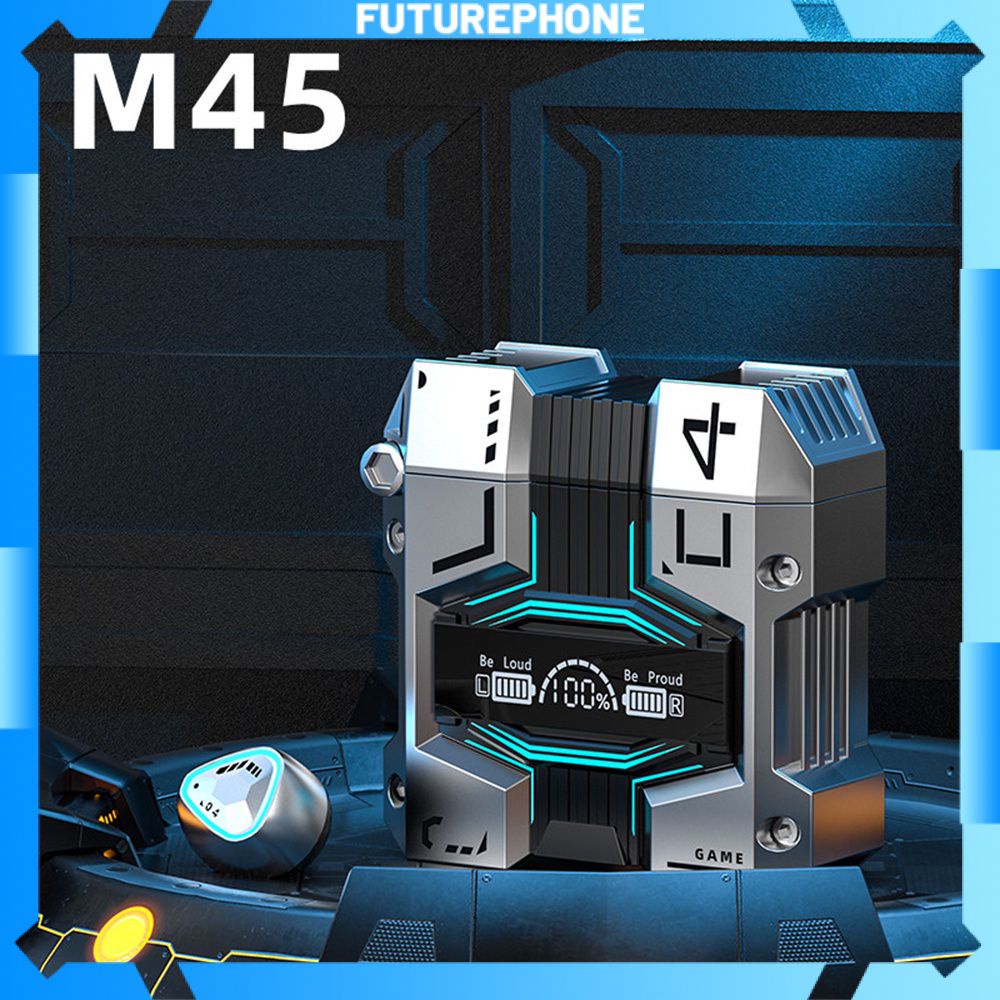 M45 TWS Tai nghe không dây tai nghe Bluetooth tương thích Tai nghe mát kép chế độ độ trễ thấp ...