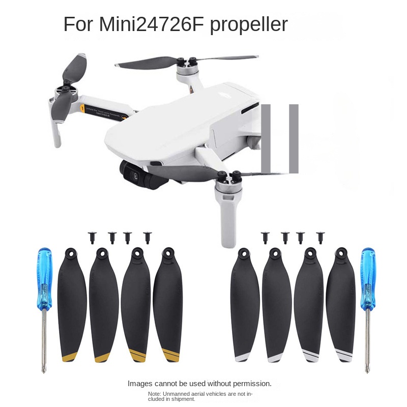 Thích hợp cho DJI Mini 4K / Mini2 Se / Mini 2 / Mini Se Cánh Quạt 4726F ...