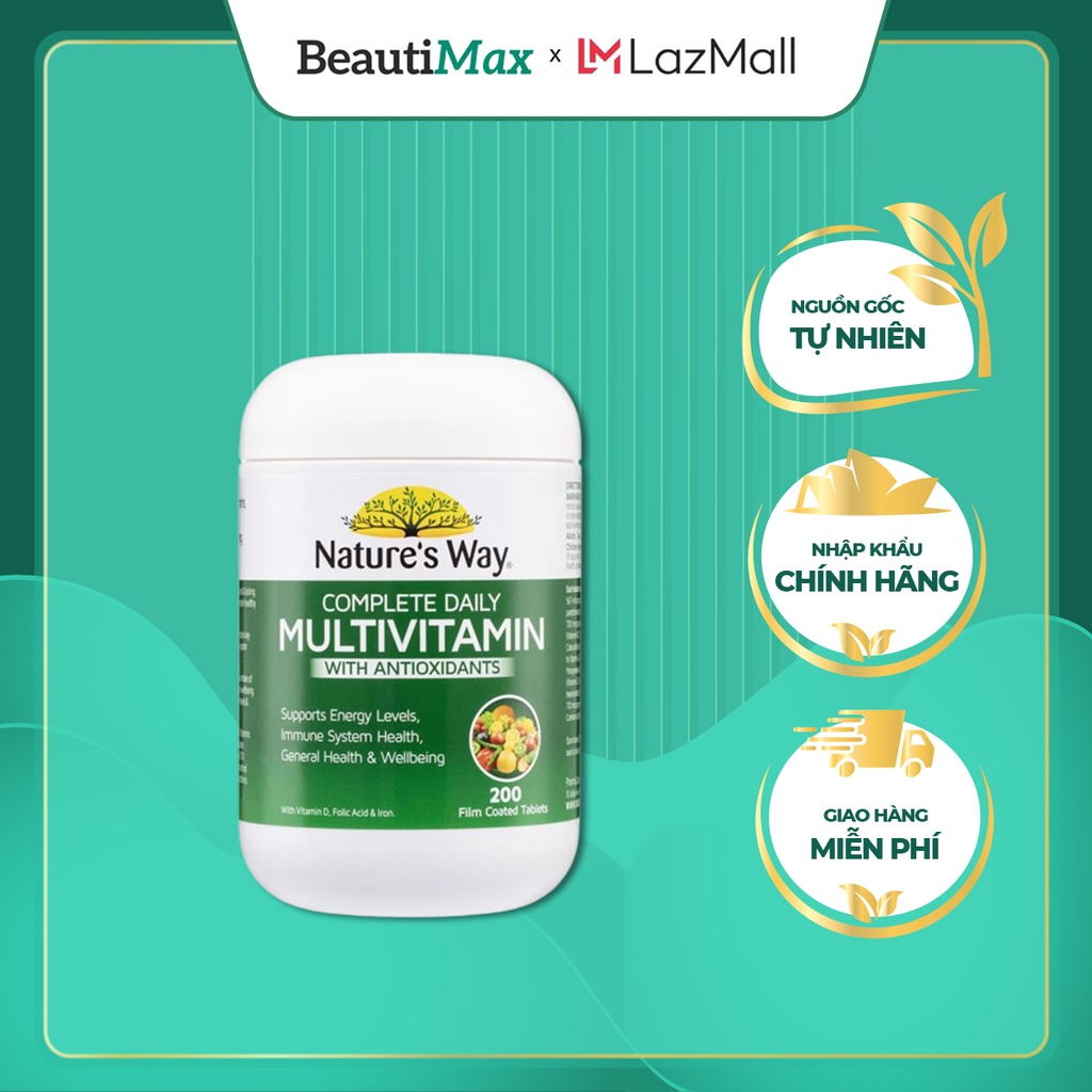 Vitamin tổng hợp nature’s way complete daily multivitamin Healthy Care ...