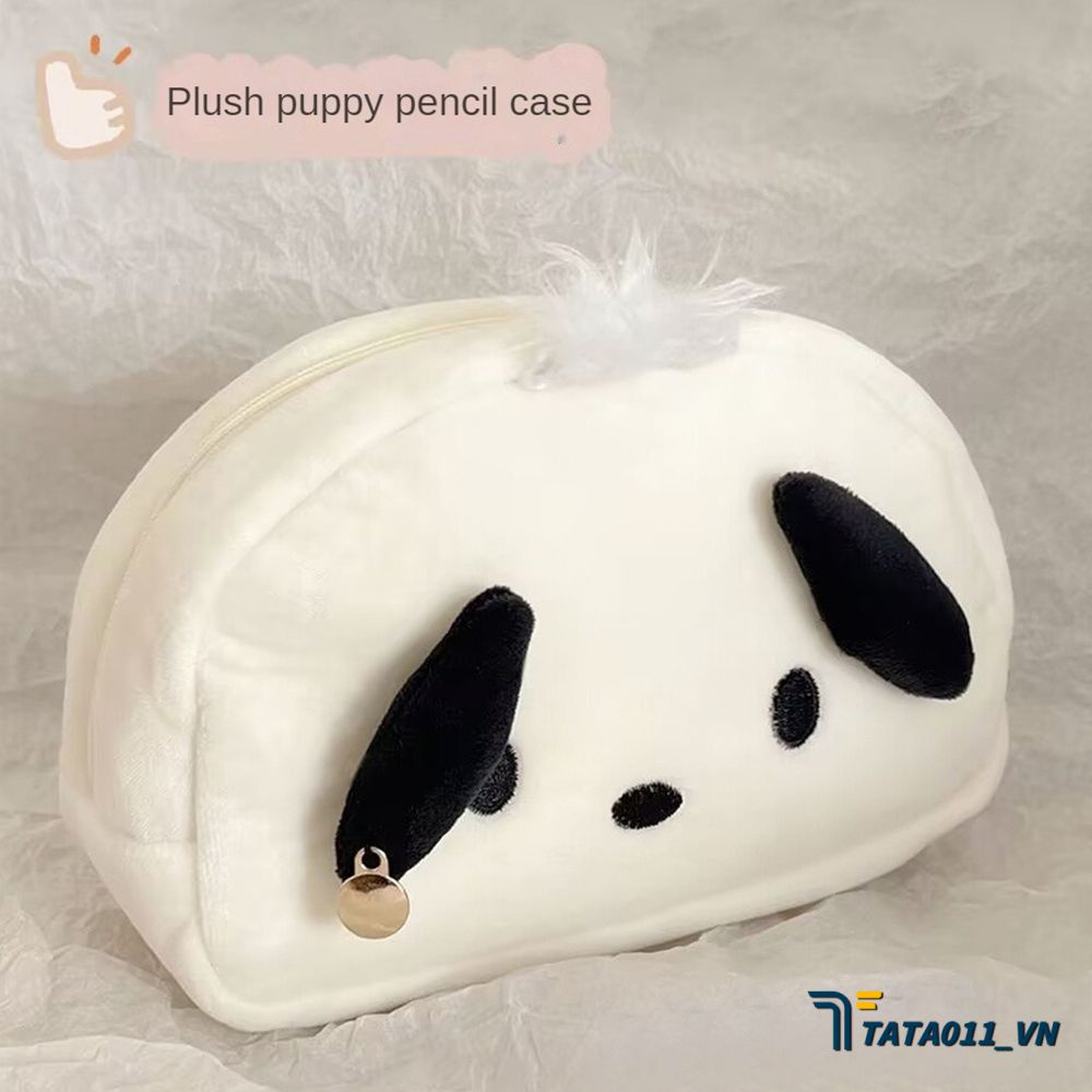 Pacha Dog Plush Pencil Case Học sinh Cô gái Trái tim Phim hoạt hình ...