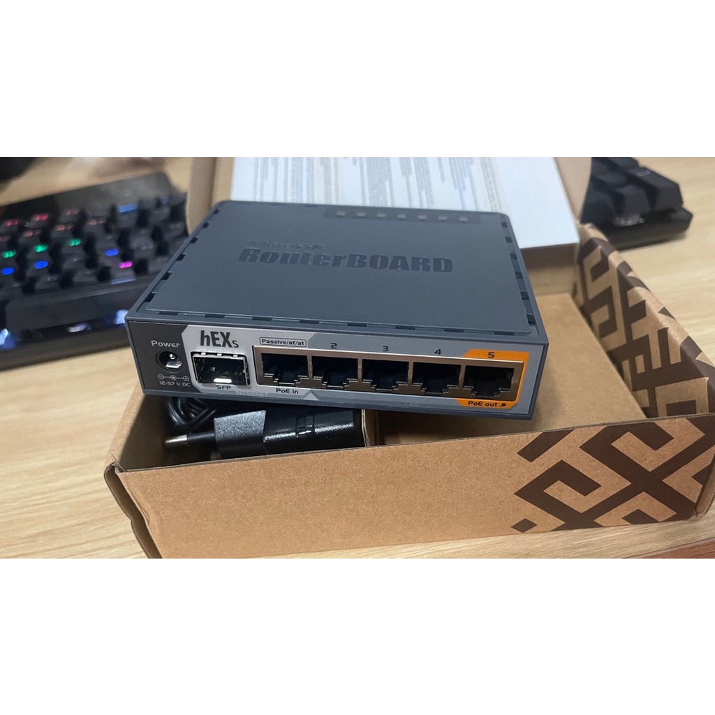Router cân bằng tải Mikrotik hEX S RB760iGS - Chính hãng, mới 100%Hàng ...