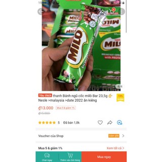 Socola Nestle' Milo Thanh Chocobar ( Thanh 30g) | Shopee Việt Nam