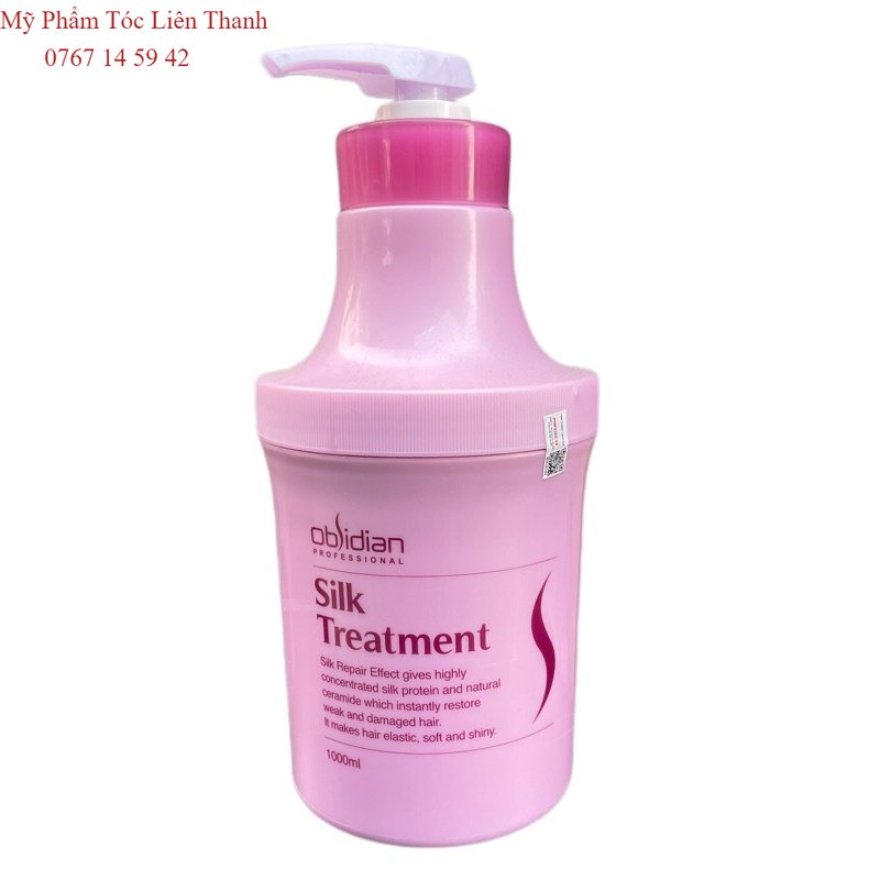 Hấp (Ủ) lạnh siêu mượt Obsidian Silk Treatment 1000ml ( New -2025 ...