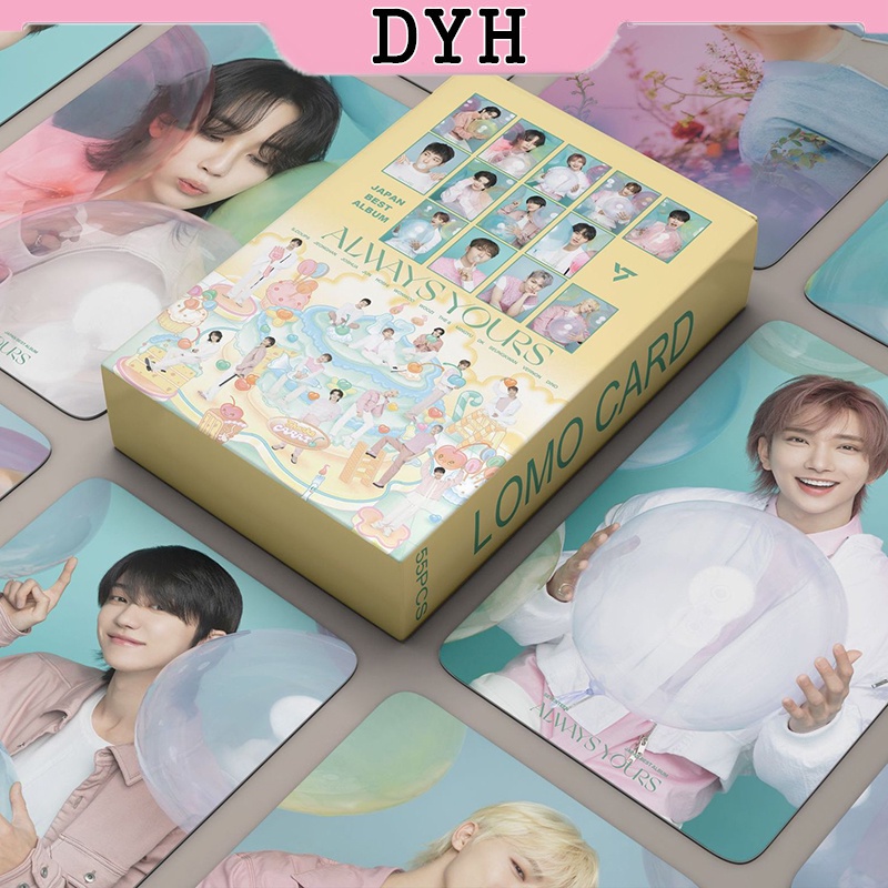 Seventeen LOMO Card Set 55 Tấm Thẻ Ảnh ALWAYS YOURS Hình Nhóm | Shopee ...