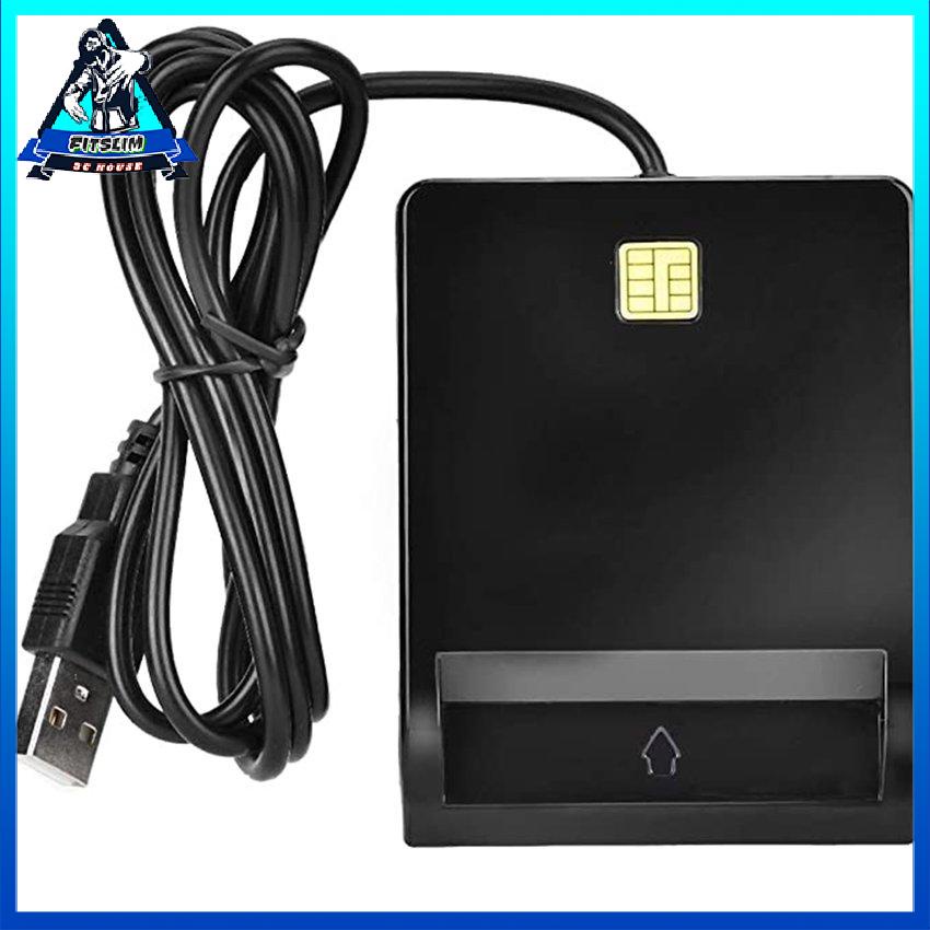 Usb Sim Đầu Đọc Thẻ Thông Minh Ngân Hàng Ic / Id Emv Tf Mmc Usb-Ccid ...