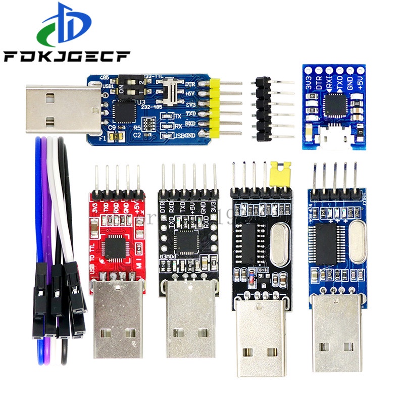 Mô Đun Chuyển Đổi CP2102 Micro USB 2.0 Sang UART TTL 5PIN Thay Thế ...