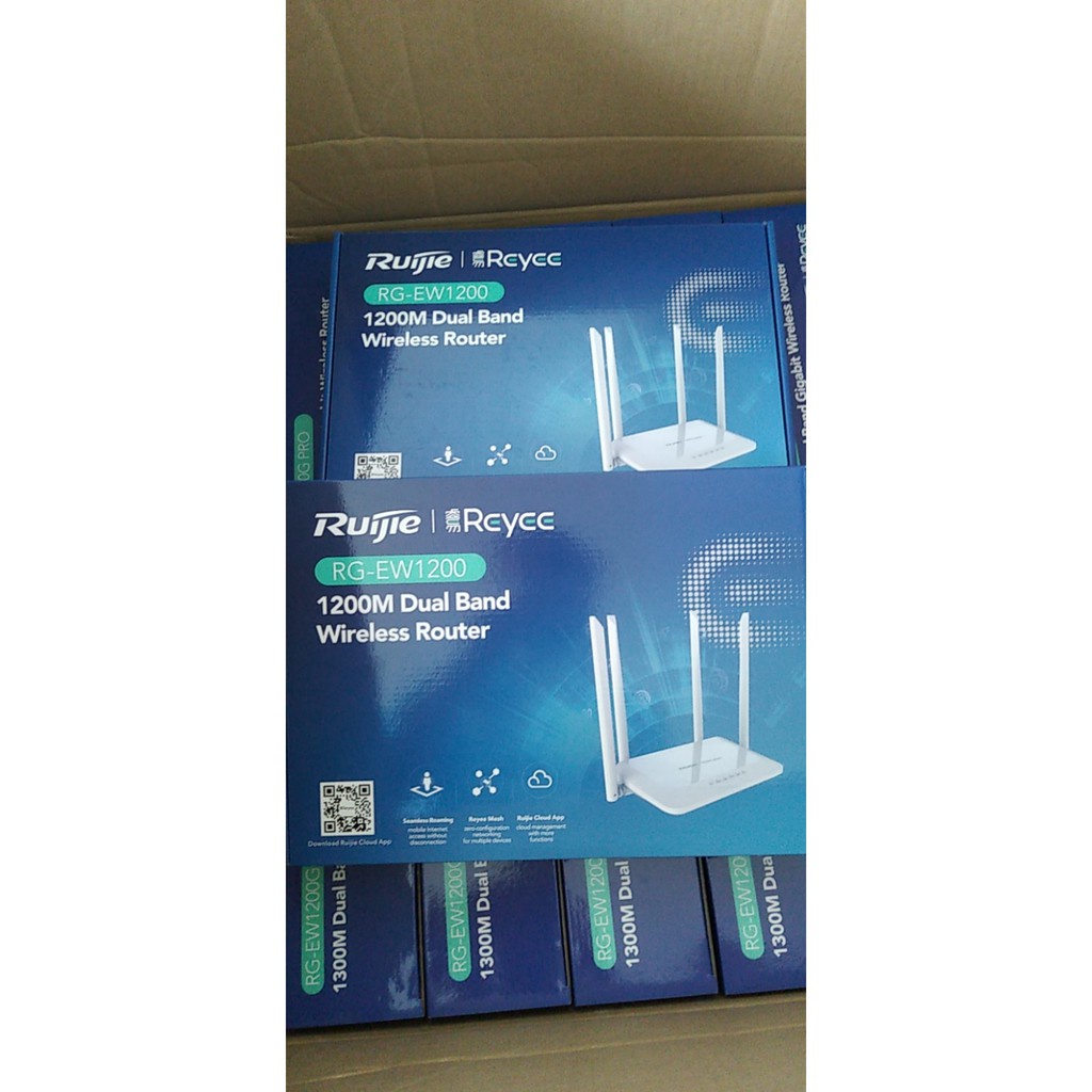 Router Wifi cho gia đình Ruijie RG-EW1200 4 râu Dual-band AC1200 MU ...