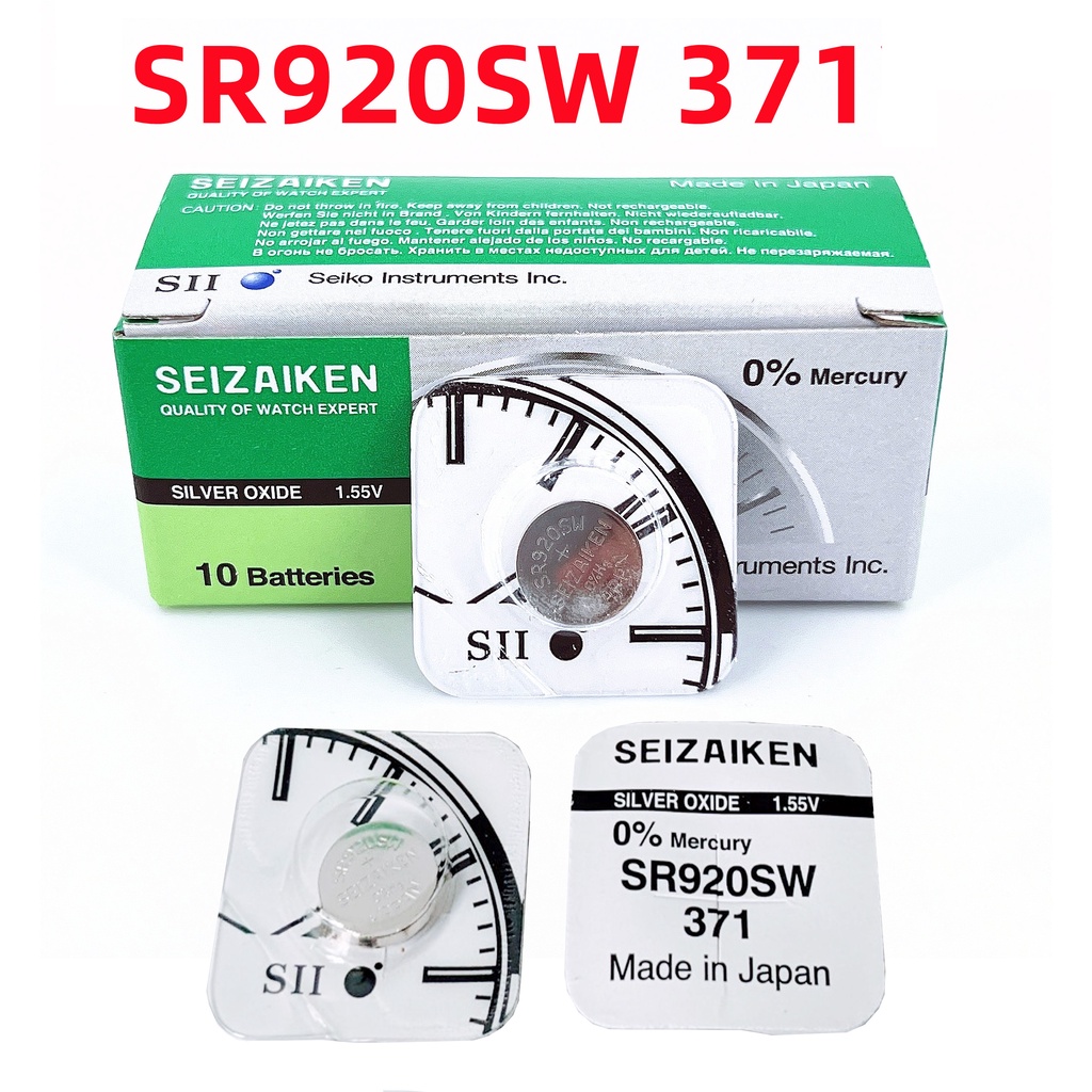 [CHÍNH HÃNG] Pin Seizaiken SII 371 SR920SW dành cho đồng hồ dùng pin ...