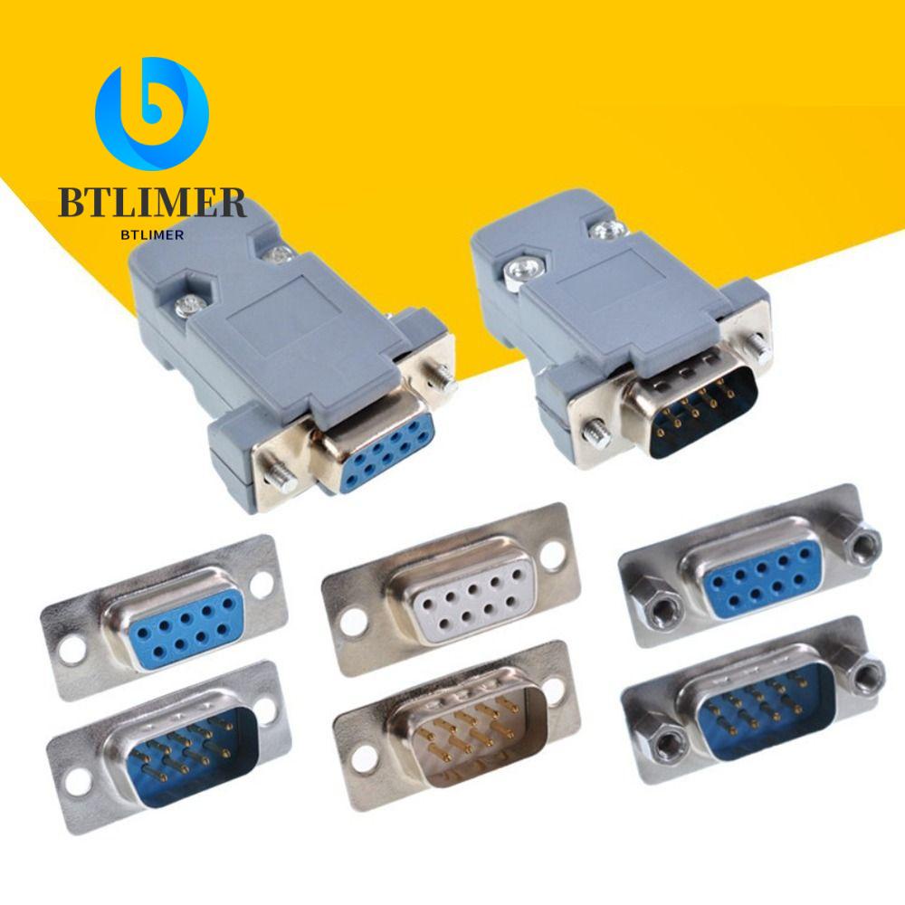 Btlimer db9 d-sub connector plug, 485 com port protective 9 pin jack ...