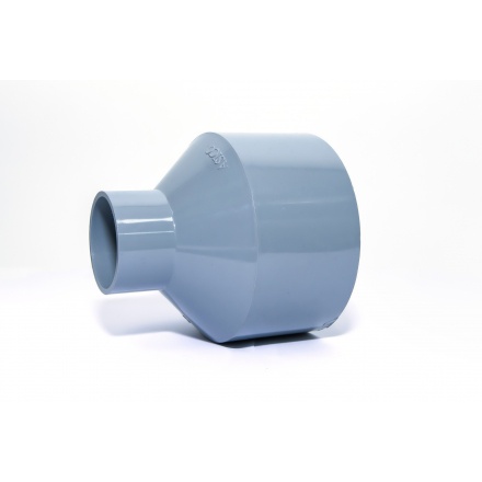 Côn thu uPVC 140/90, 140/110, 160/90, 160/110, 200/160 cho máy hút mùi thông gió đường ống ...