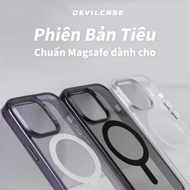 Ốp Chống sốc DEVILCASE Tiêu Chuẩn hỗ trợ sạc không dây dành cho IP14Pro ...