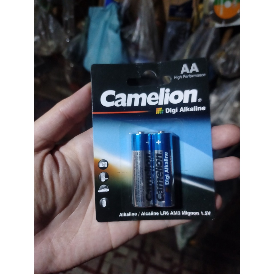Pin AA Camelion Digi Alkaline Chính Hãng Vỉ 2 viên | Shopee Việt Nam
