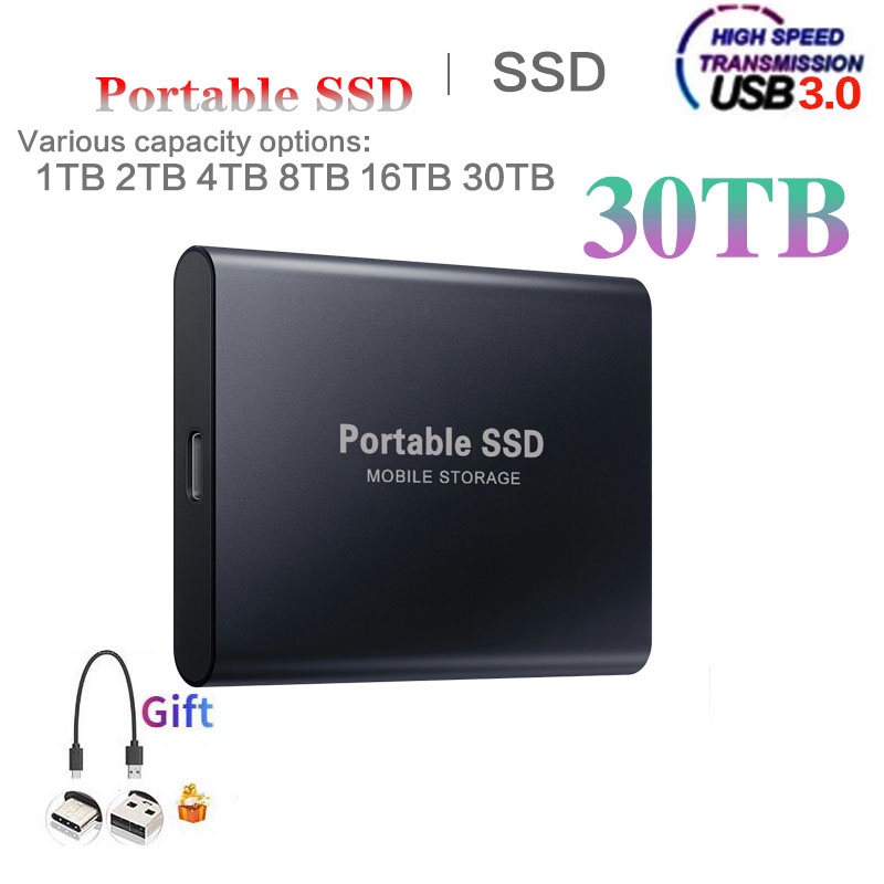 Ổ Cứng SSD 128TB 60TB 30TB Ổ Cứng Di Động 16TB 8TB 4TB Ổ Cứng Ngoài1TB 2TB - New [Chính Hãng ...