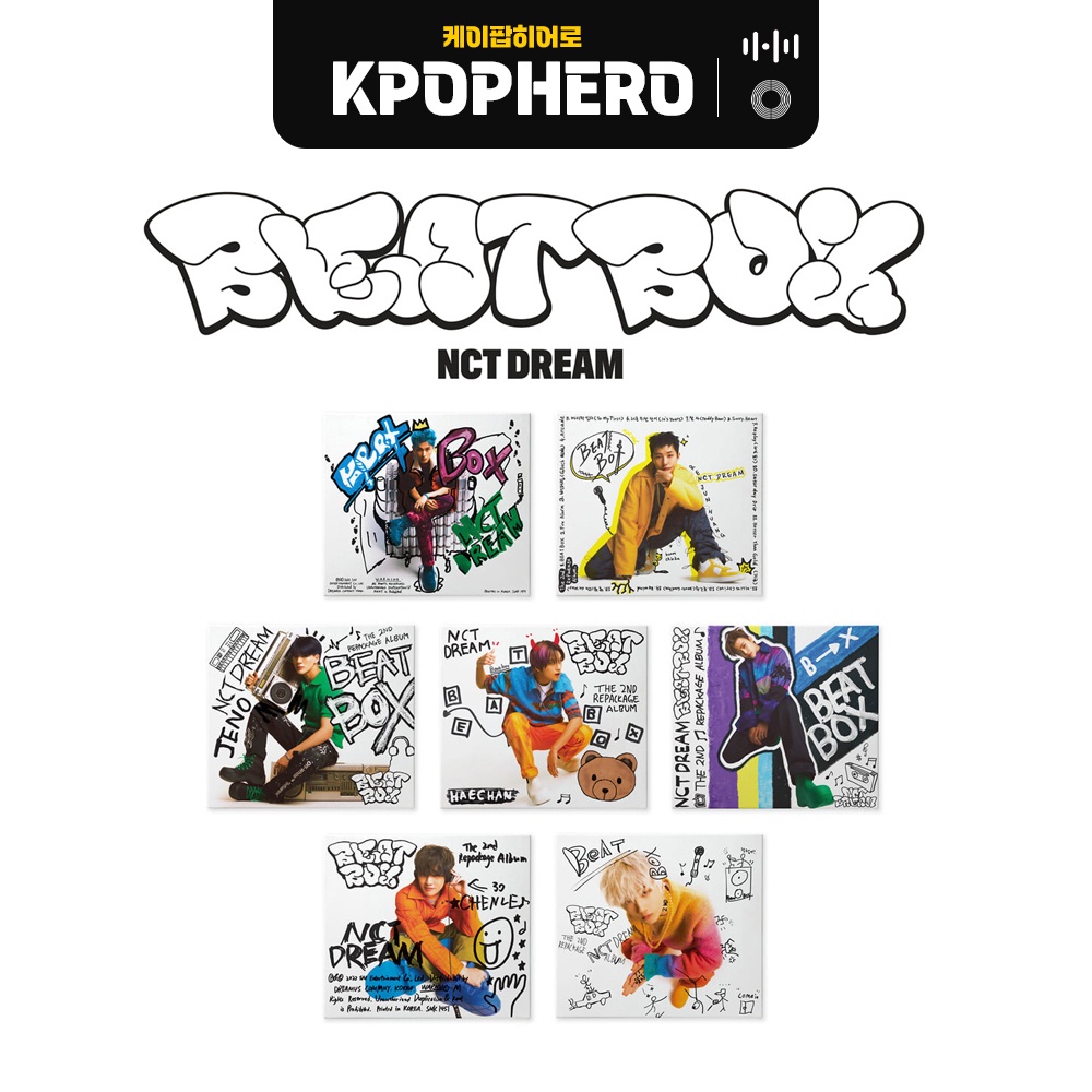 NCT DREAM - BEATBOX [2nd Album] Repackage Digipack Ver. | Shopee Việt Nam