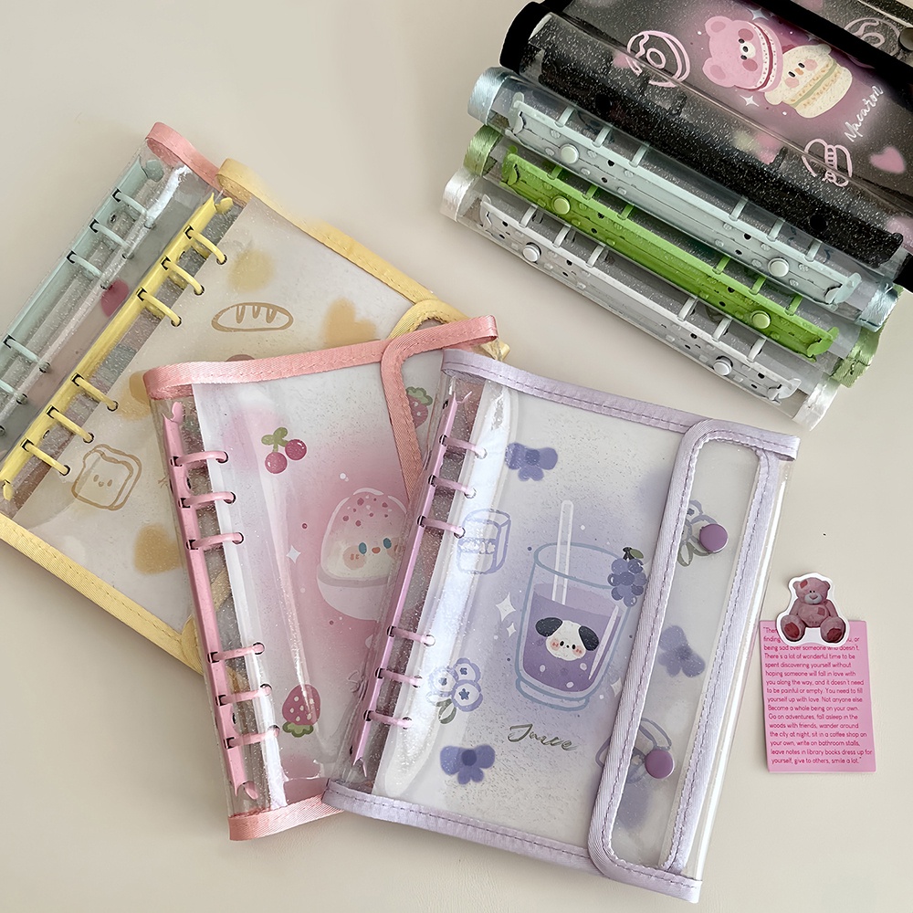 A6 Photo Album Book Binder Photo Storage Folder Inner Pages Card ...