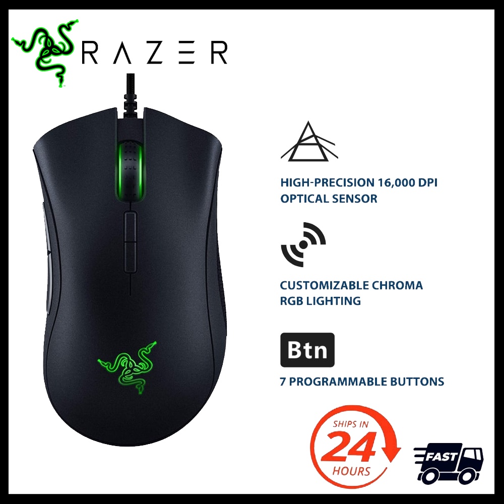 Chuột Gaming Razer 16,000 DPI, 7 NúT BấM | Shopee Việt Nam