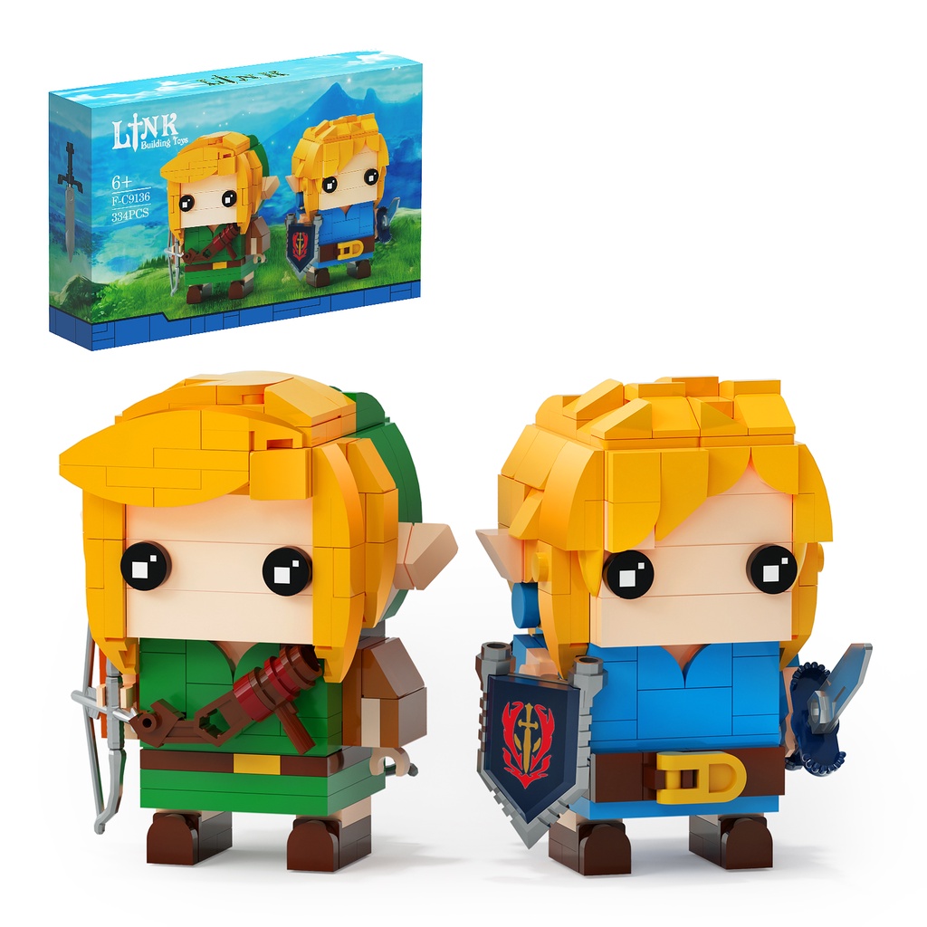 Buildmoc breath of the wild link character building blocks set for ...