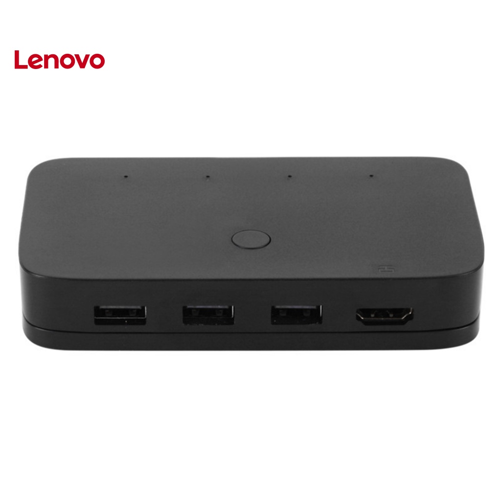 Lenovo Bộ Chuyển Đổi KVM 4 Cổng 4K 30Hz USB HDMI KVM Cho Máy Tính ...