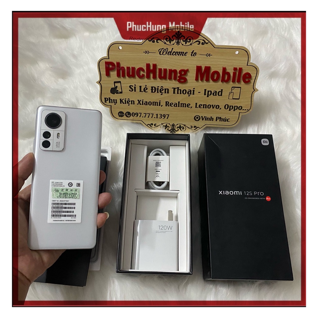 Điện thoại Xiaomi 12S Pro, Snapdragon 8 Plus Gen 1, Pin 4600mAh, sạc nhanh 120W | Shopee Việt Nam