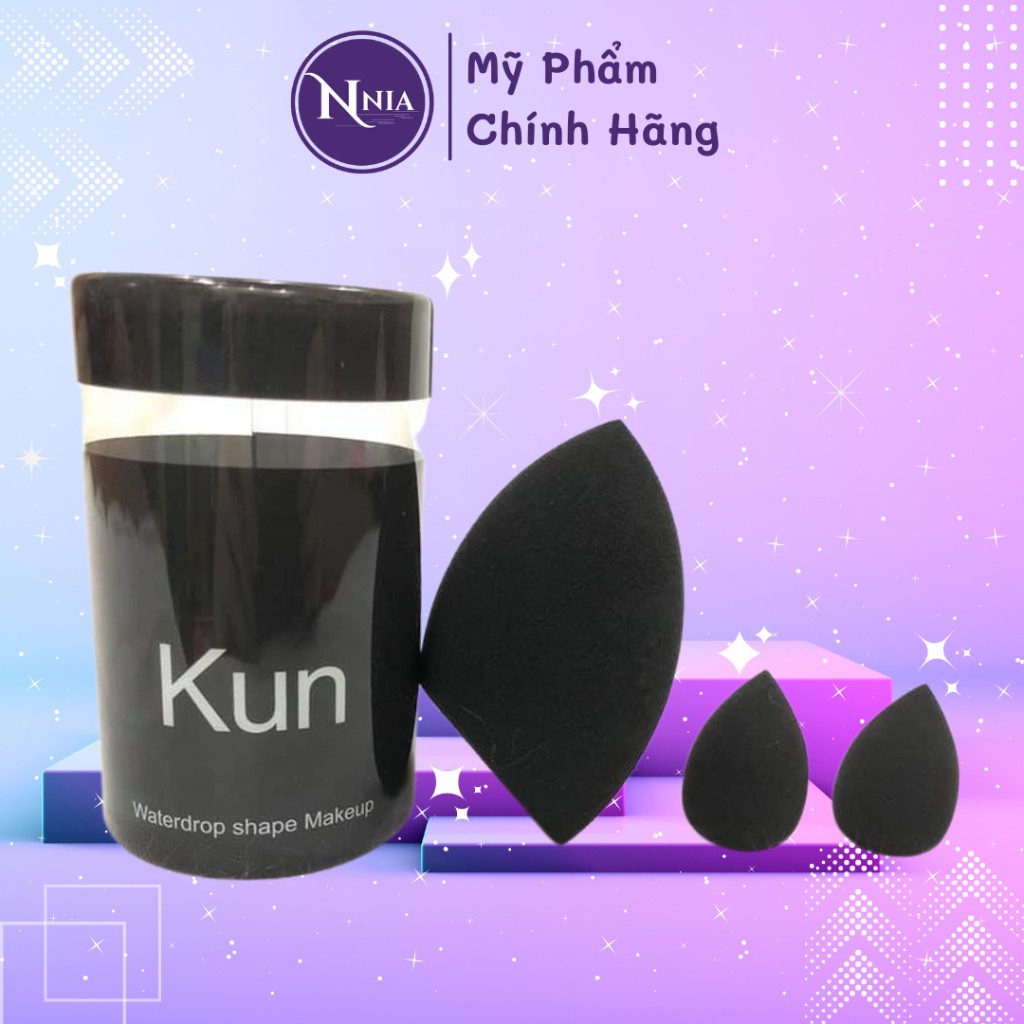 KUN - Bông mút tán kem nền siêu mềm - Kèm 2 mút nhỏ | Shopee Việt Nam