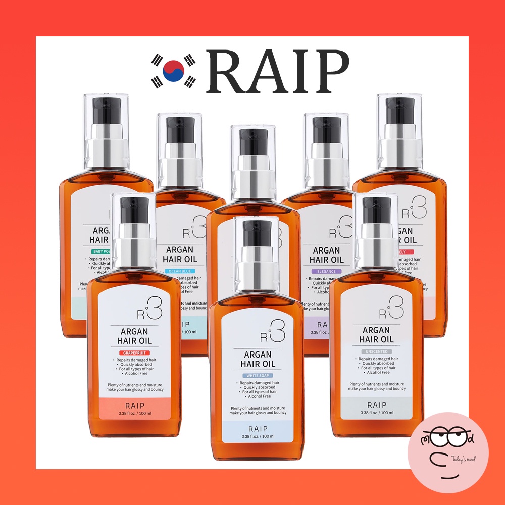 [RAIP] (1+1+1) R3 ARGAN HAIR OIL HAIR ESSENCE 100ml (9 Loại) | Dầu ...