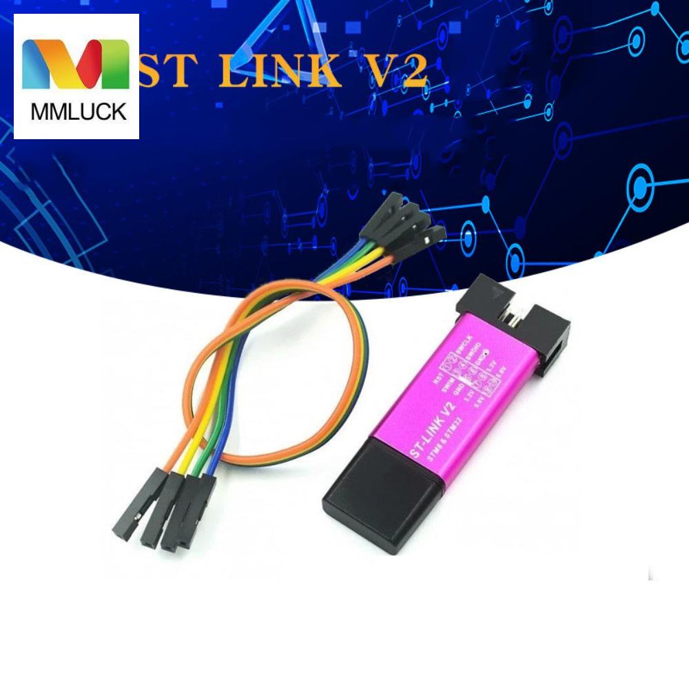 Mô Đun Lập Trình STM32 Stm-Link ST-Link V2 STM8 STM32 Kèm Vỏ A41 ...