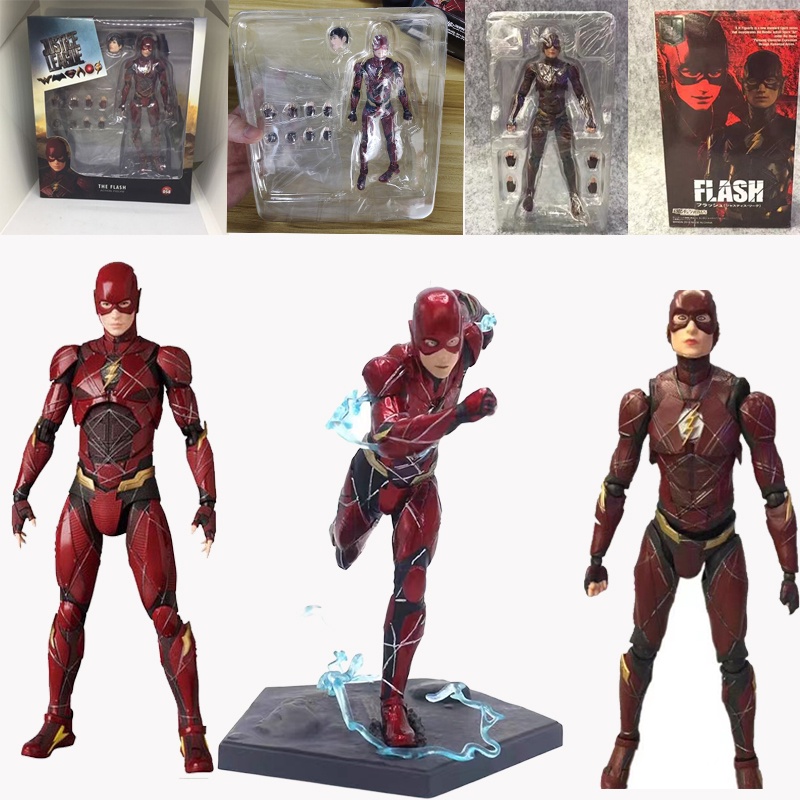 Dc Mô Hình Nhân Vật Flash Trong Justice League 917 MAFEX The Flash 058 ...