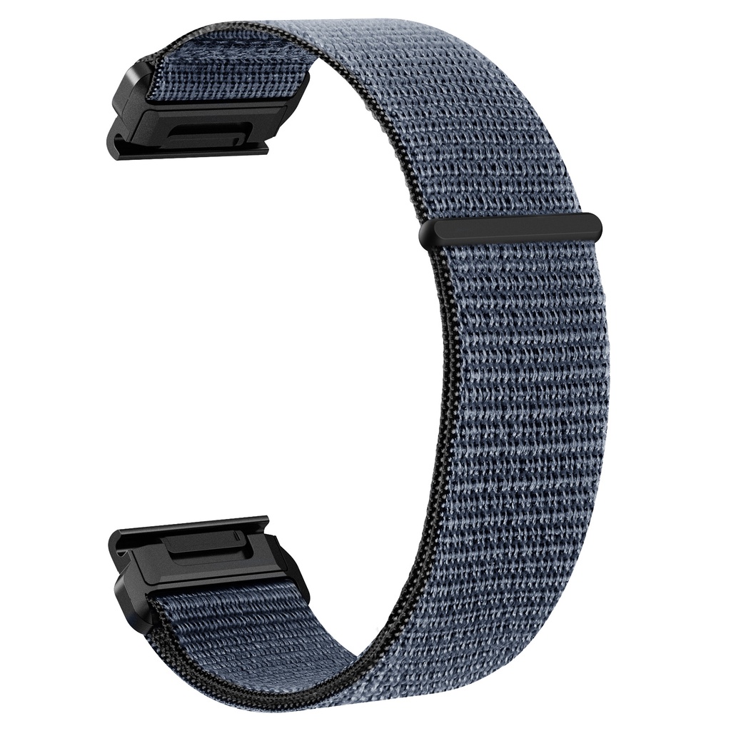 26mm 22mm quick fit strap soft nylon velcro loop band sports replace ...