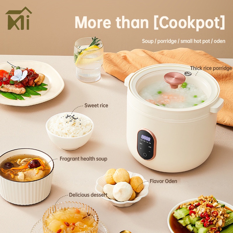 GUESMI Rice cooker home multi-functional 1-2-3 people rice cooker mini ...