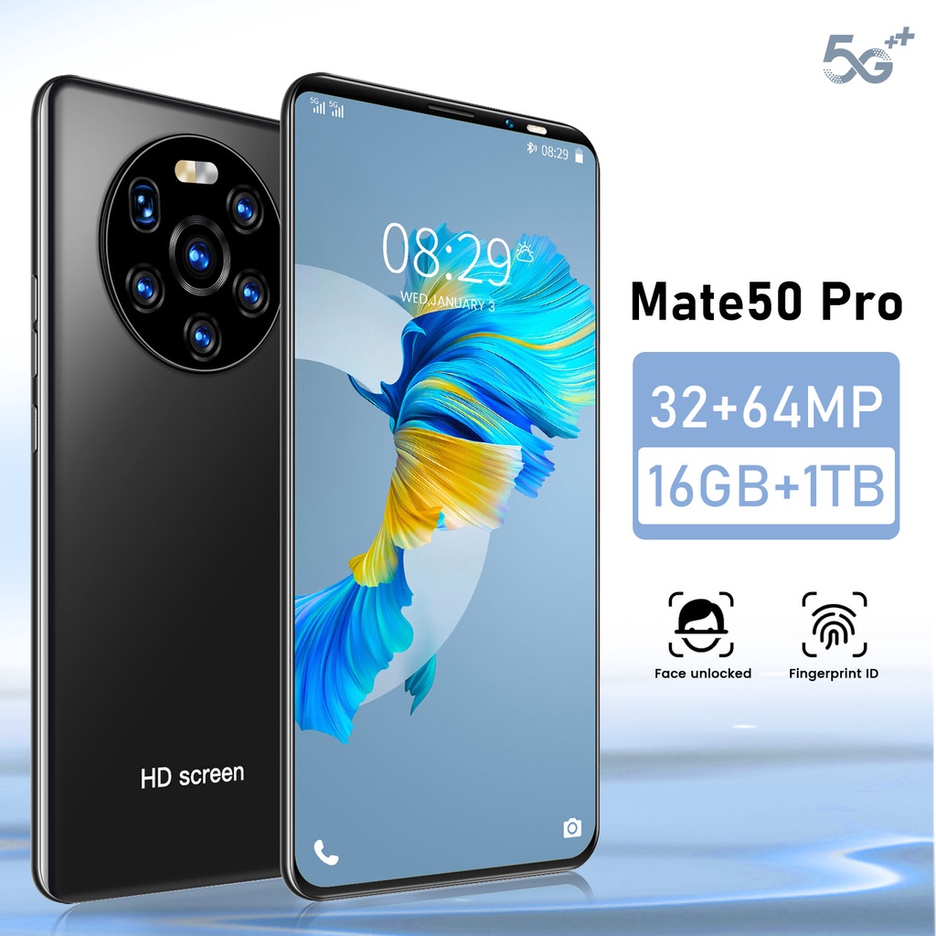 Điện Thoại Thông Minh Phiên Bản Nâng Cấp Trên Nước Ngoài mate50pro 5.8-inch 1.8g android 5g ...