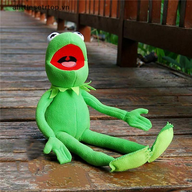 Alittlesetrtop 40cm kermit the frog sesame street muppet one item full ...