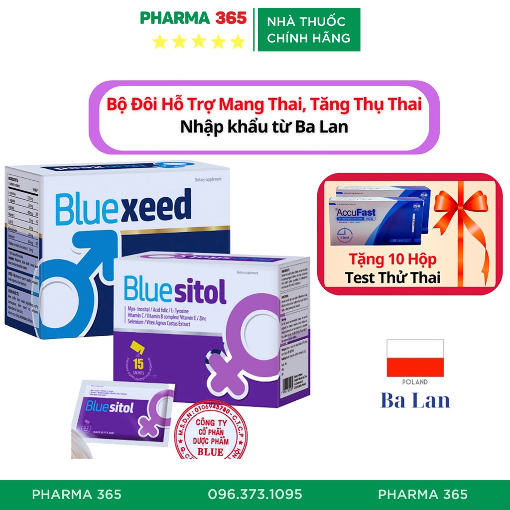 Bộ Đôi Tăng Khả Năng Thụ Thai, Bổ Tinh Trùng, Bổ Trứng - Bluexeed và ...