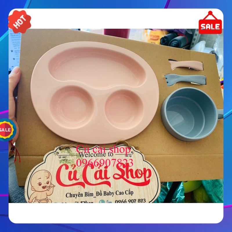 Bộ đồ ăn dặm trẻ em Amori nhựa nguyên sinh Pp(số 5) | Shopee Việt Nam