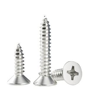 [XJK] 304 đầu chìm bằng thép không gỉ đầu phẳng vít tự khai thác vít bằng gỗ M1-M1.2-M1.4-M1.7 ...