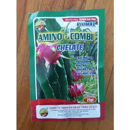 Phân bón vi lượng Amino-Combi Chelate 25g | Shopee Việt Nam
