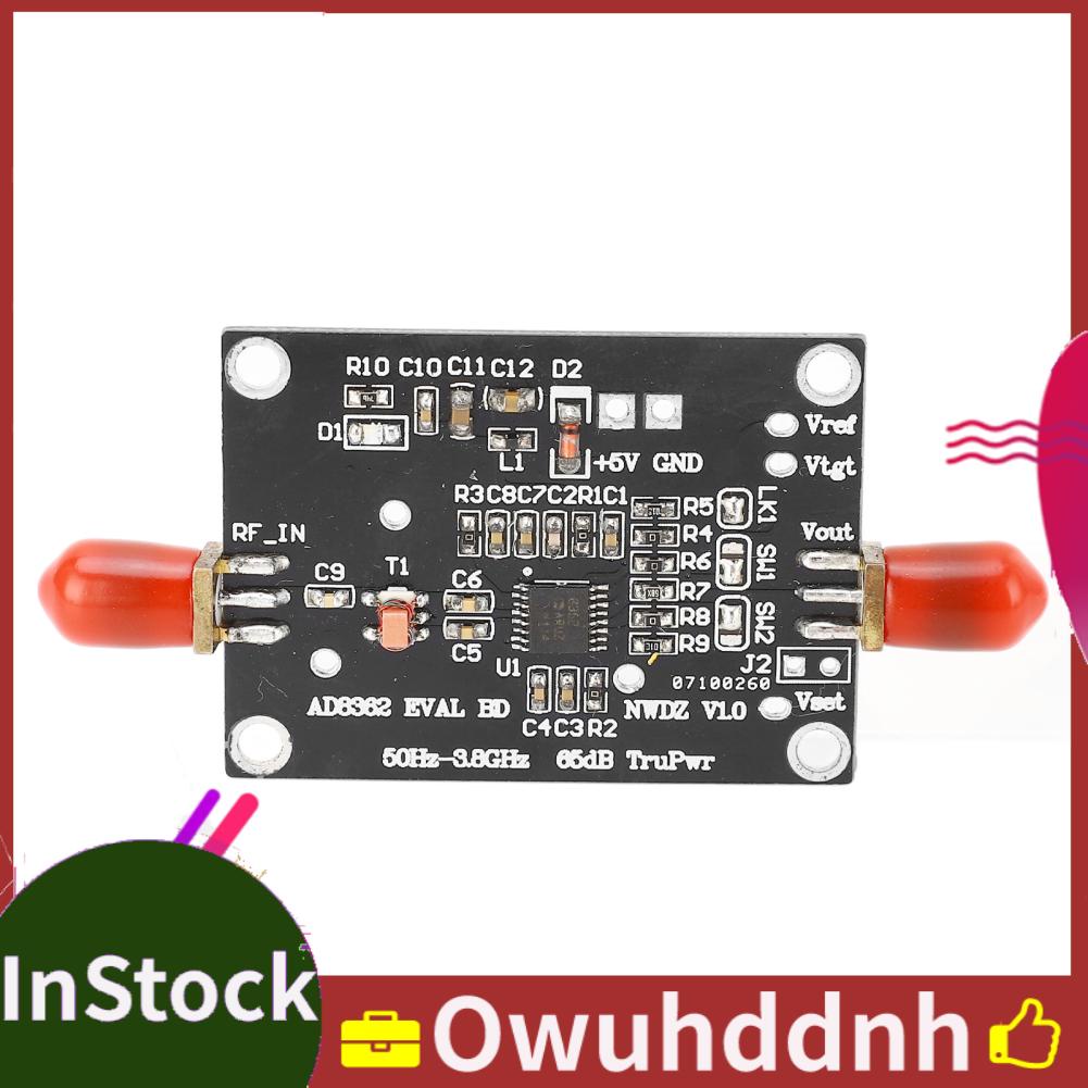 Owuhddnh AD8362 Module 65dB RMS DC 3.3‑5V Long Life Span 50hz To 3.8GHz ...