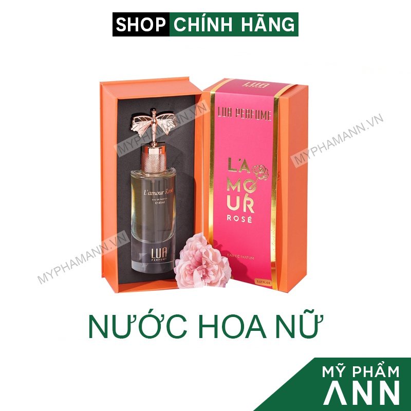 Nước Hoa Nữ Cao Cấp L'amour Rose Lua Perfume Chính Hãng 85ml | Shopee ...
