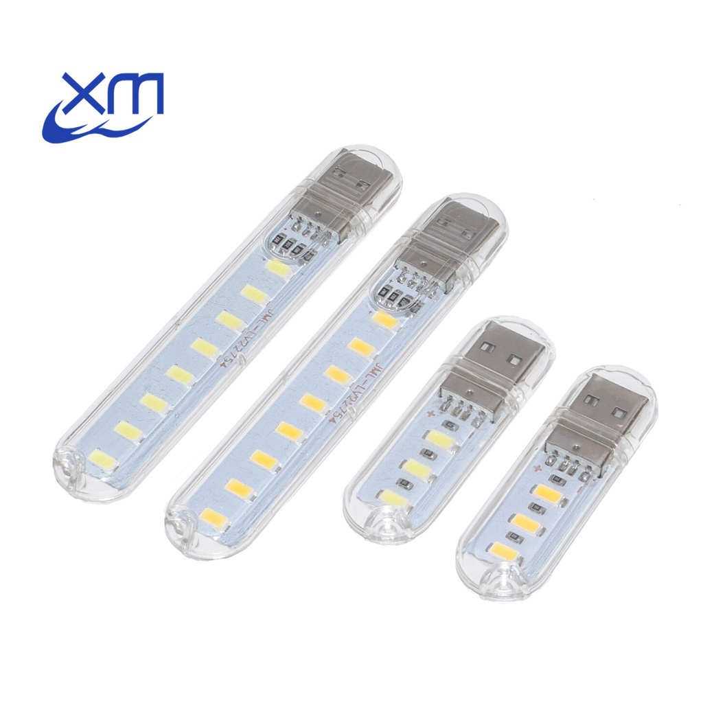 Đèn Đọc Sách 3LEDs 8Led SMD 5630 5730 LED 5V Ánh Sáng Trắng Ấm 5000-6500K USB 3000-3500K ...