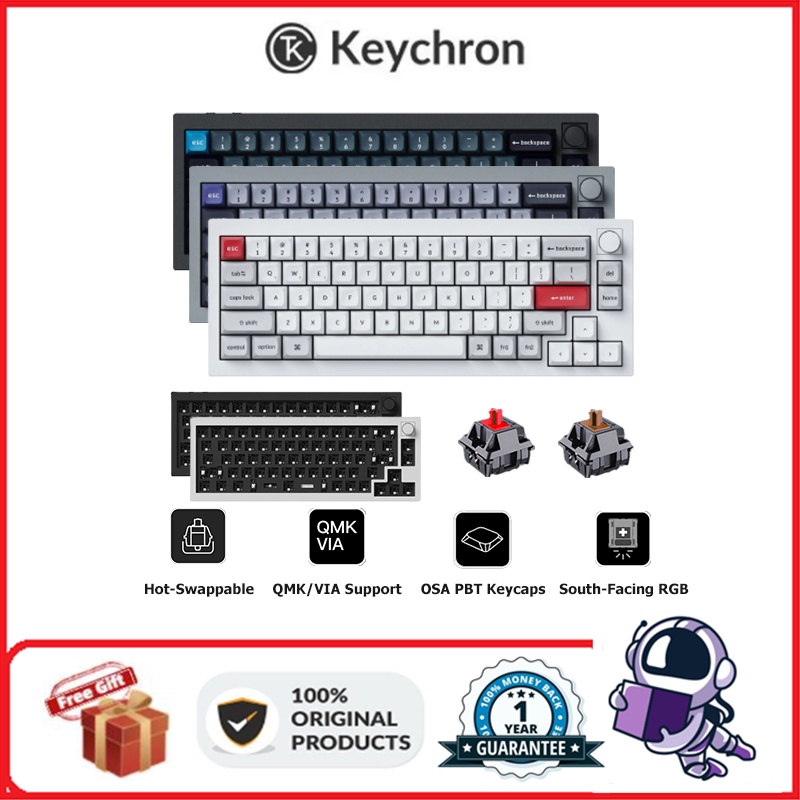 Keychron Q2 Pro QMK/VIA Wireless Custom Mechanical Keyboard | Shopee ...