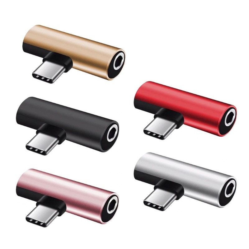 Đầu Chuyển Đổi Tai Nghe 2 Trong 1 USB C Sang 3 5mm Type C Sang Aux-Audio | Shopee Việt Nam