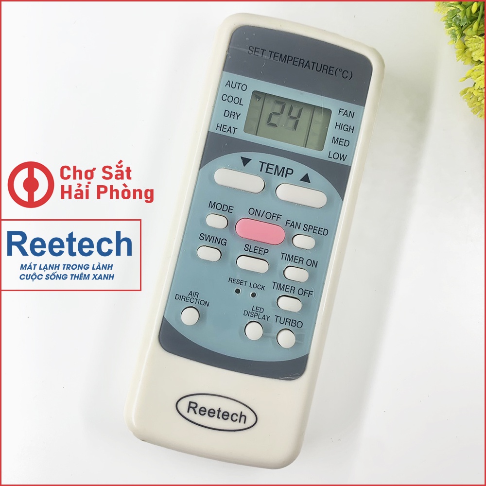 Điều khiển máy lạnh REETECH chính hãng hàng đẹp giá thợ sử dụng tất cả ...