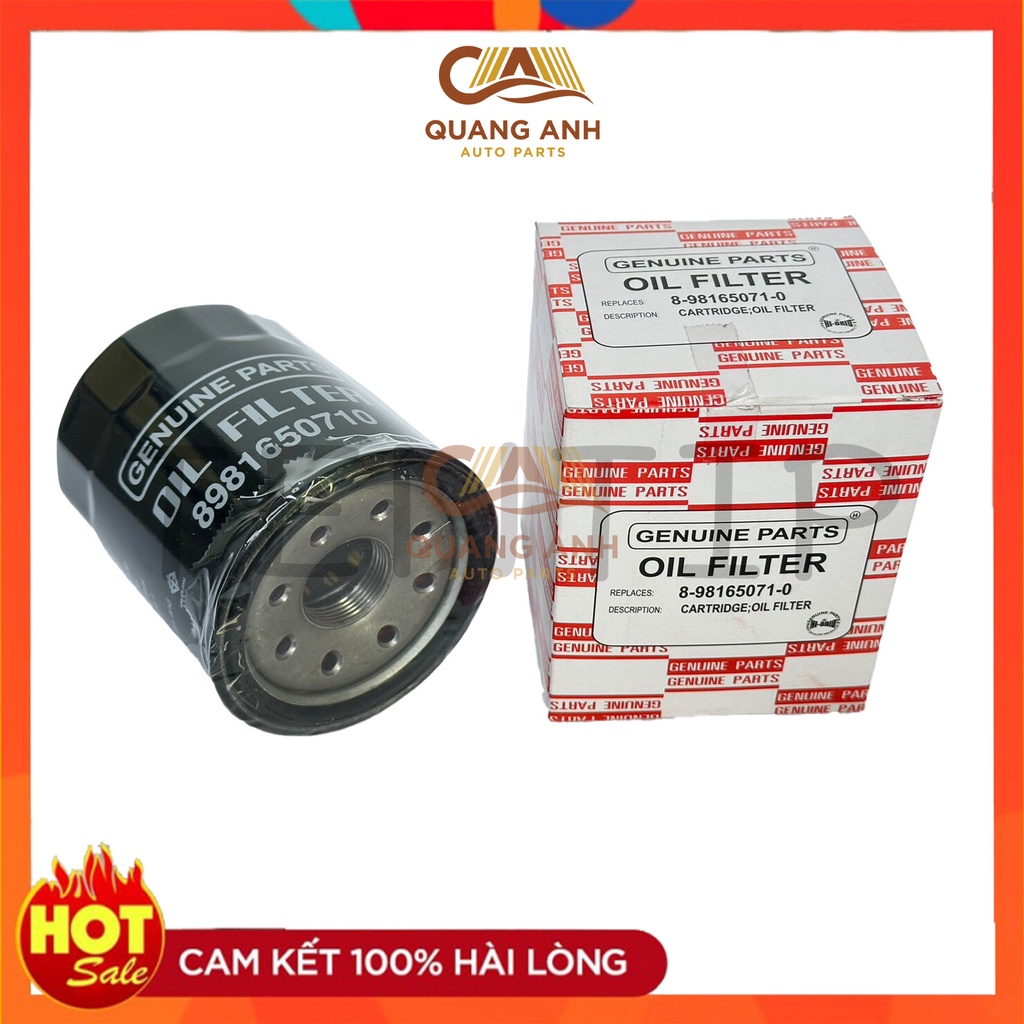 Lọc nhớt. lọc dầu dộng cơ xe Isuzu D-max(2007-2017), Mux (Mã ...