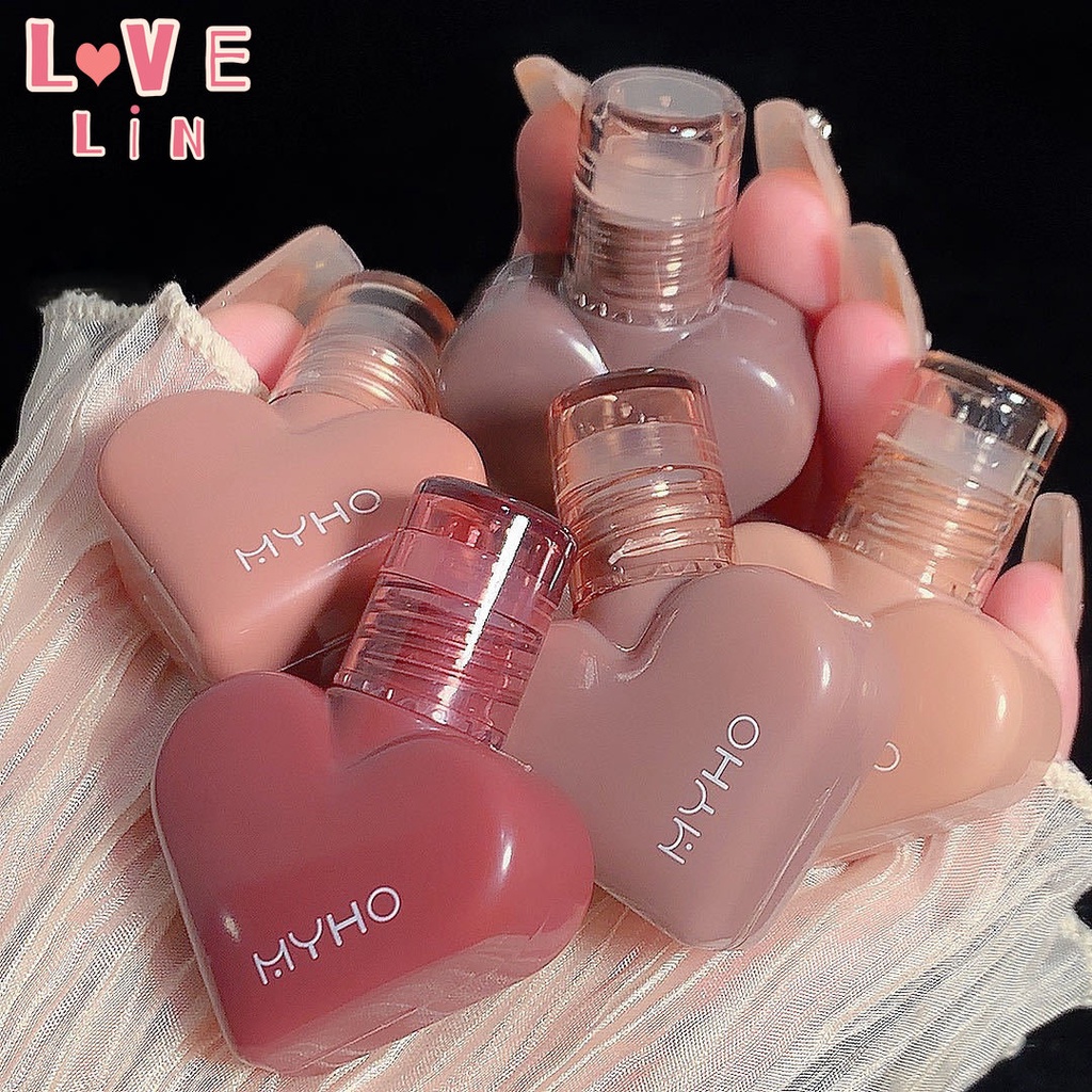 [lovelin] Son Kem MYHO Love mousse Tông Lì Mềm Mịn Như Nhung Có Đệm Khí ...