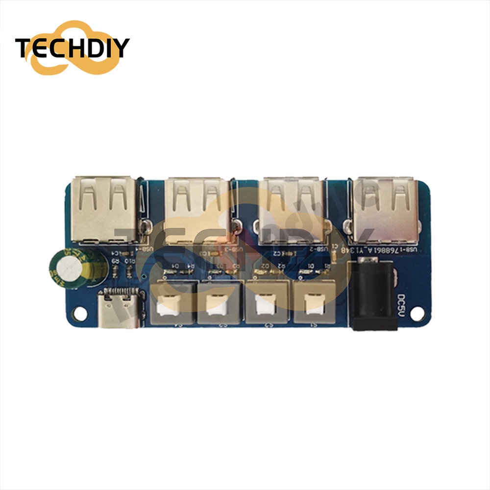 Mô Đun Mở Rộng Nguồn Điện DC 5V 4 Chiều USB DC2.1 Type c | Shopee Việt Nam