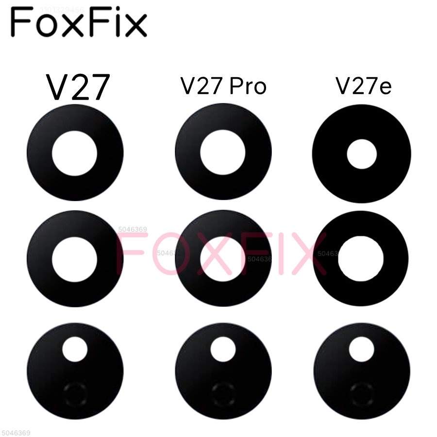 Ống kính kính kính máy ảnh phía sau cho vivo V27 Pro V27e thay thế bằng ...