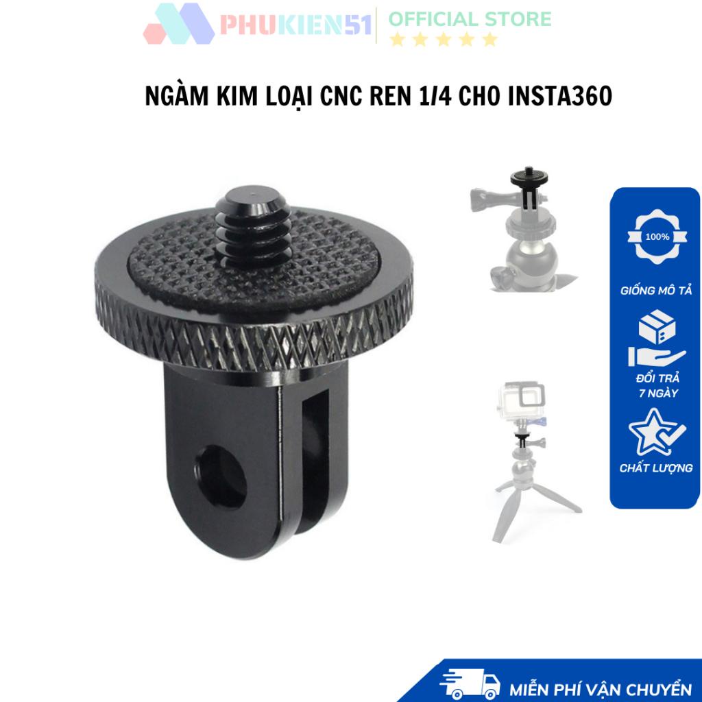 Mount CNC hợp kim chuyển 1 4 sang mount GoPro Hero Insta360 | Shopee ...